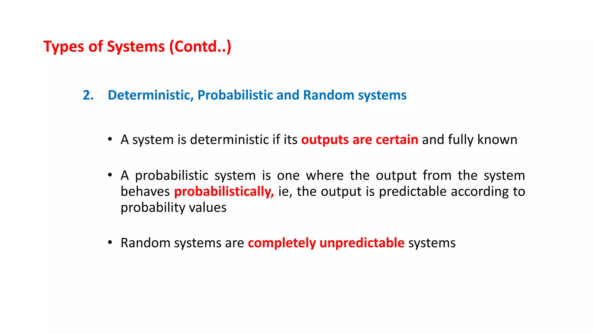System concept in MIS | PPTX