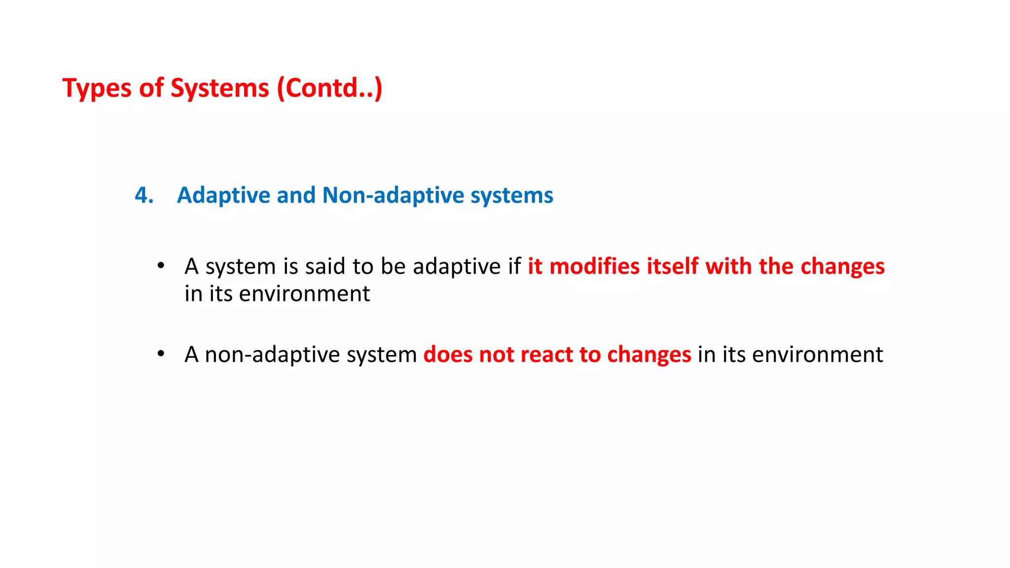 System concept in MIS | PPTX