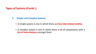 System concept in MIS | PPTX