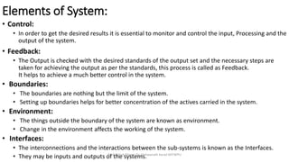 System concepts- System Analysis and design | PPT