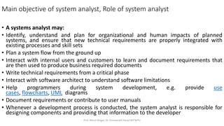 System concepts- System Analysis and design | PPT