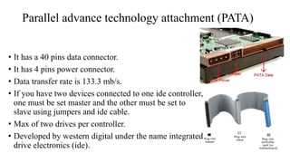 SSD HSD storage drives | PPT