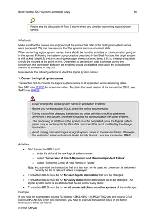 SAP System copy | PDF