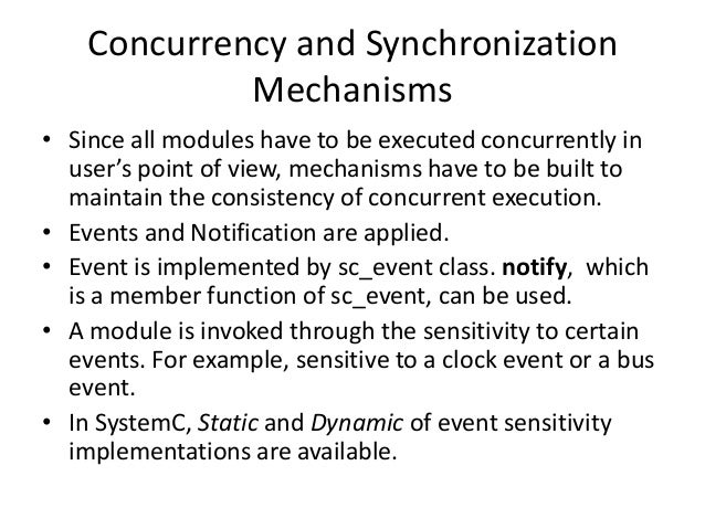 Systemc overview 2010