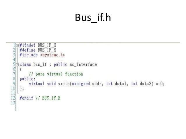 Systemc overview 2010