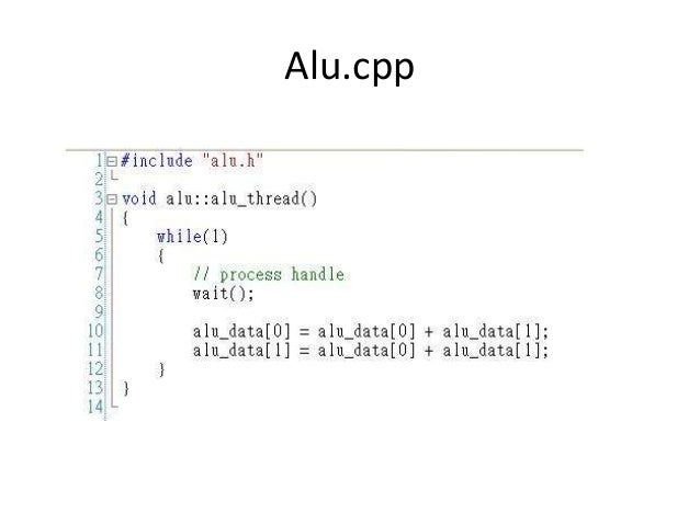 Systemc overview 2010