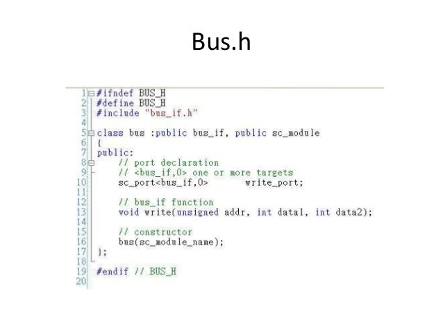 Systemc overview 2010