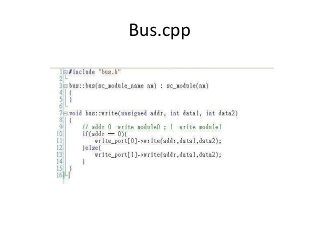 Systemc overview 2010