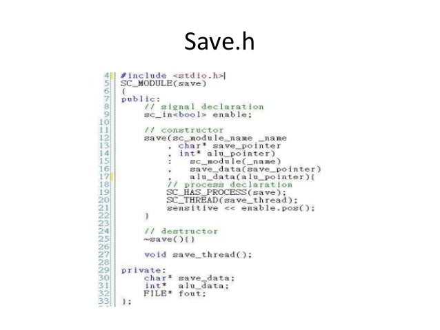 Systemc overview 2010
