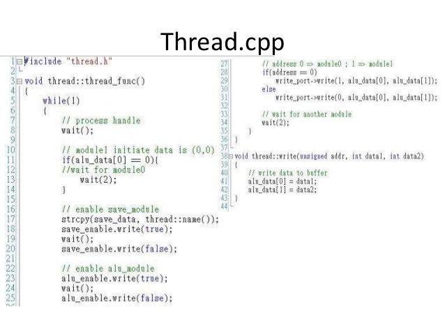 Systemc overview 2010