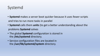 Systemd | PPTX