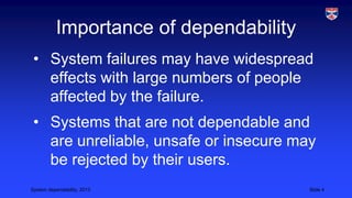System dependability | PPTX