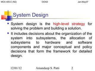 System design | PPT