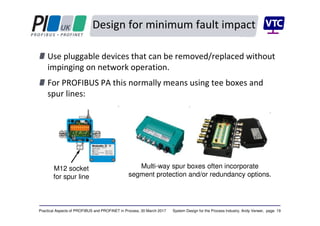 PROFIBUS and PROFINET system design for the process industry - Andy ...