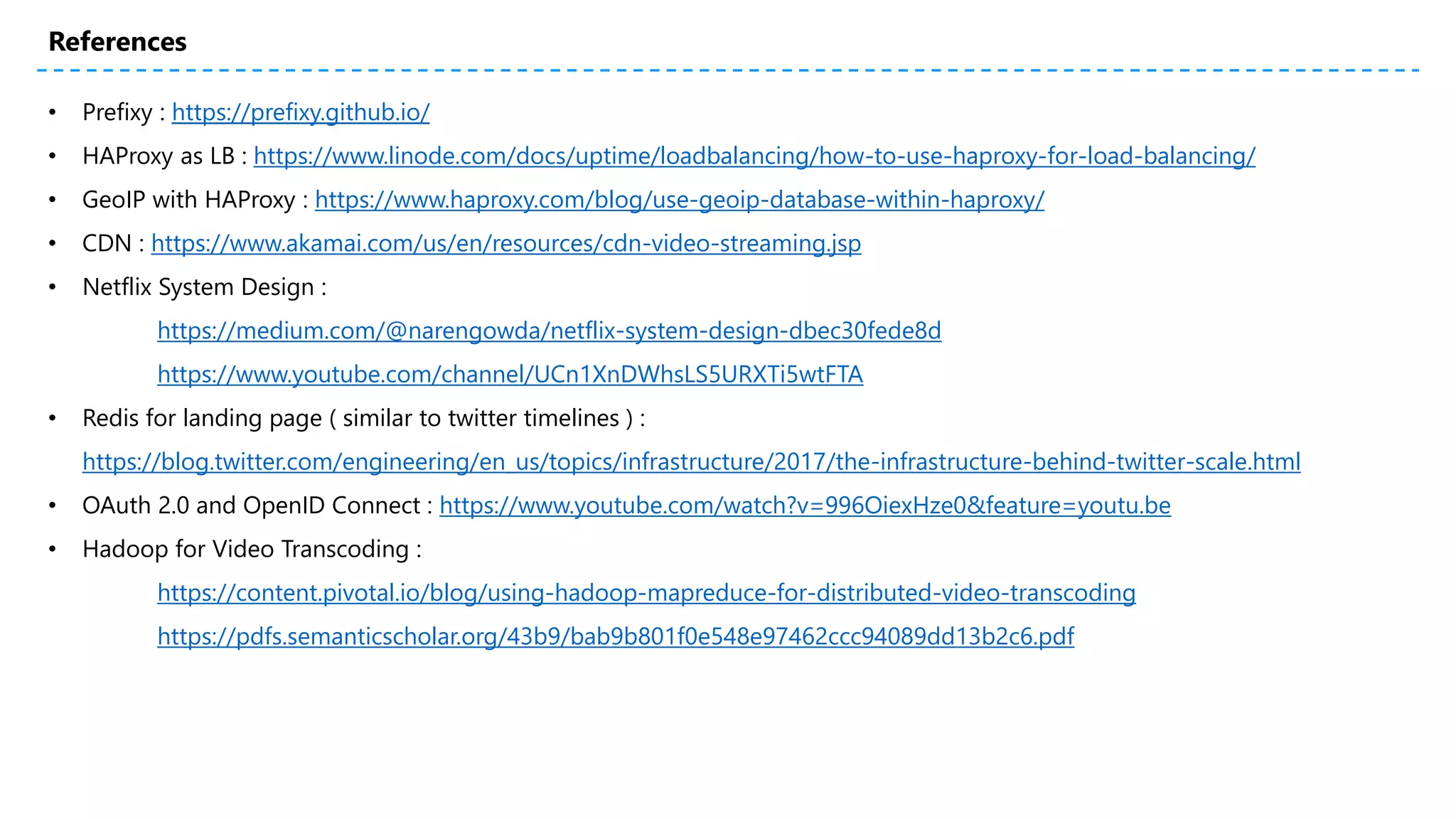 System design for video streaming service | PPTX