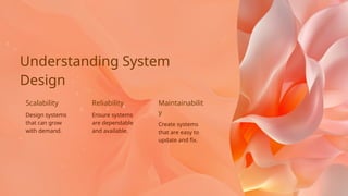 System Design Overview for beginners.pptx