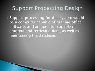 System Design Presentation | PPTX