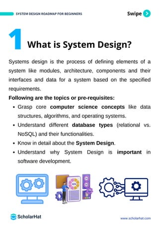 System Designs Roadmap By ScholarHat PDF | PDF