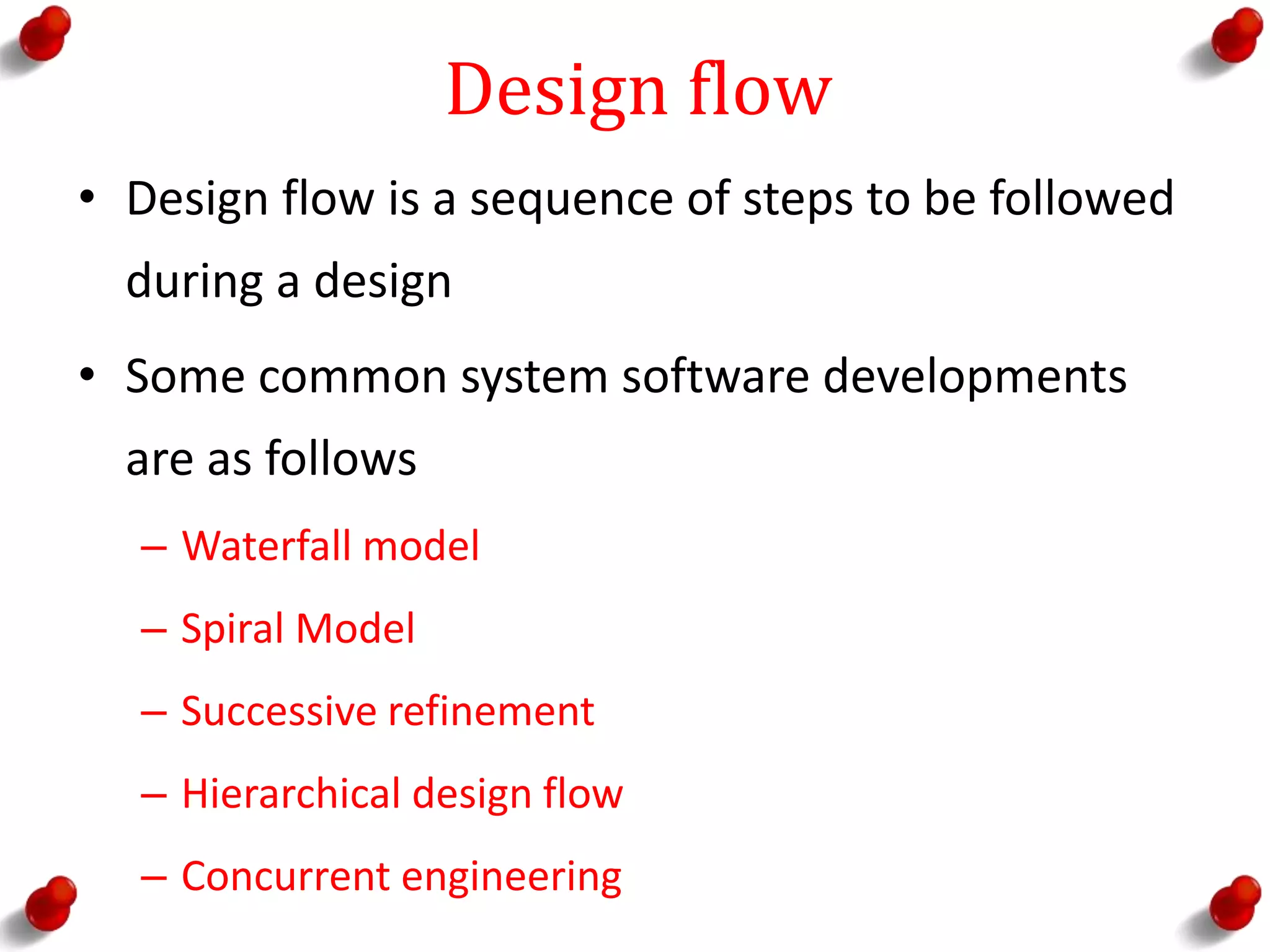 System design techniques and networks | PPTX
