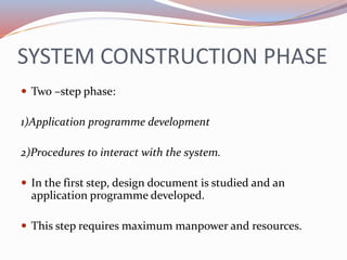 System developement methods | PPT