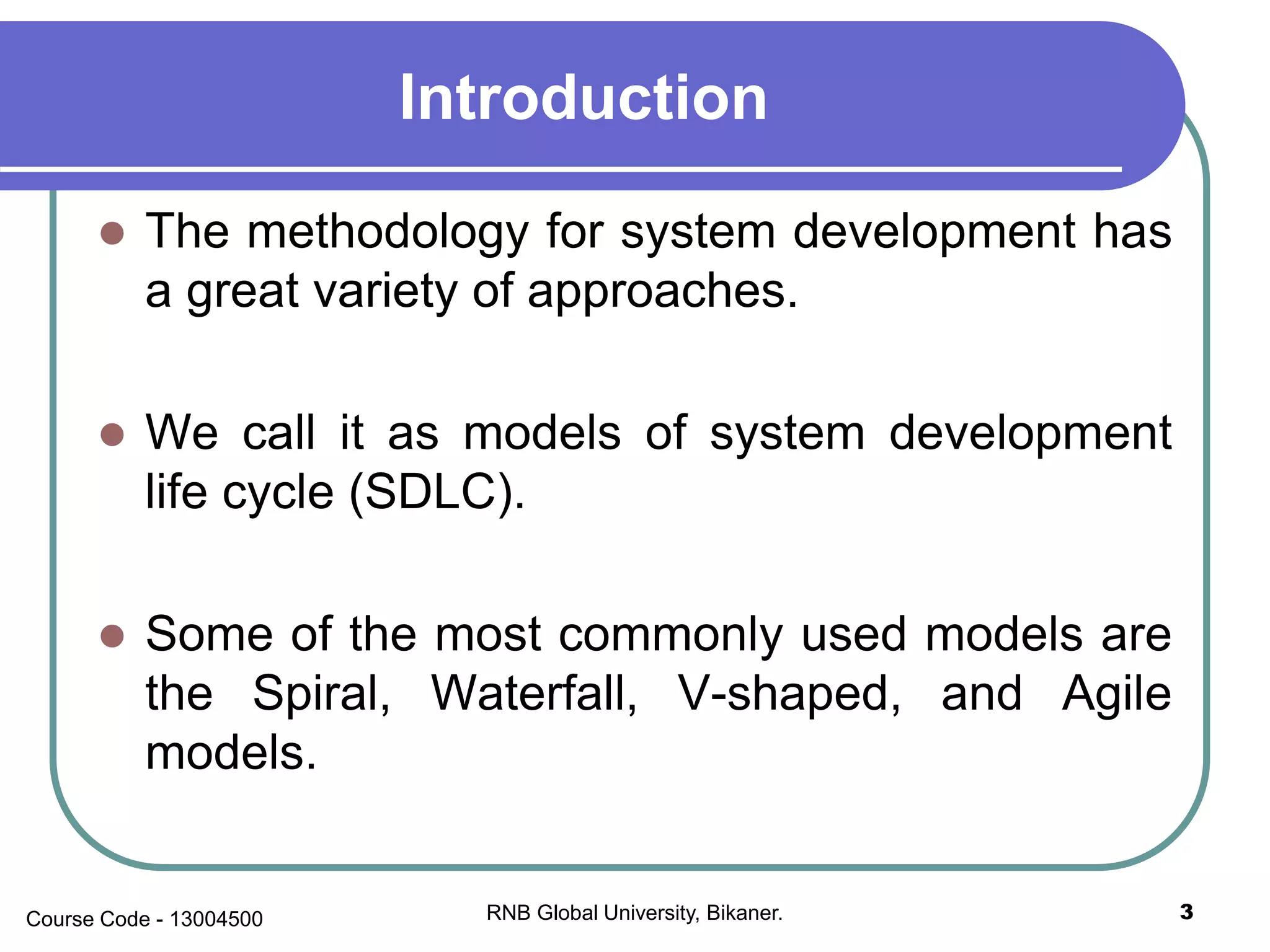 System development approaches | PPSX