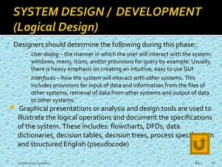 System development life cycle | PPT