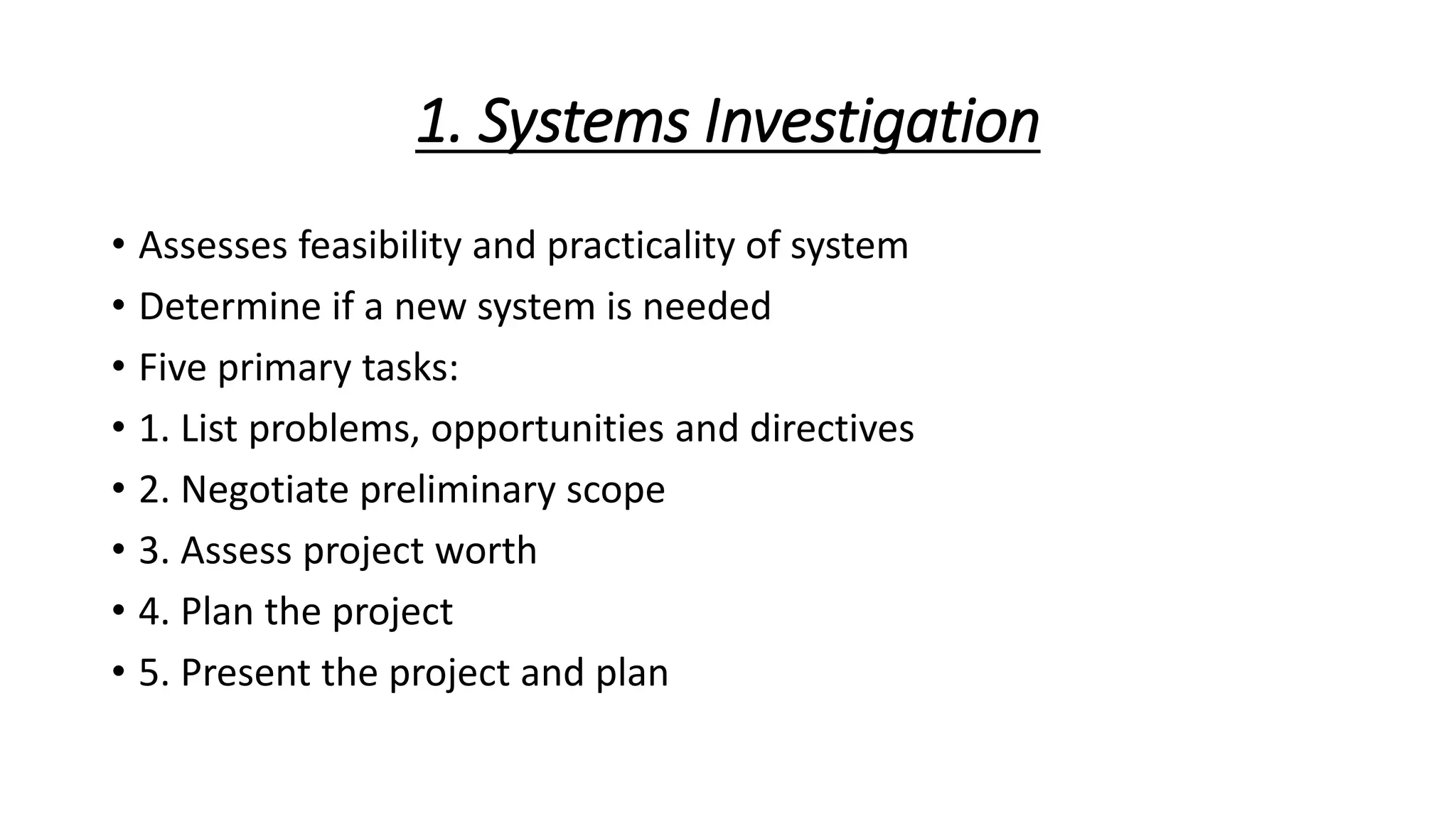 System development life cycle and Implementation of IS | PPTX