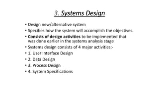 System development life cycle and Implementation of IS | PPTX