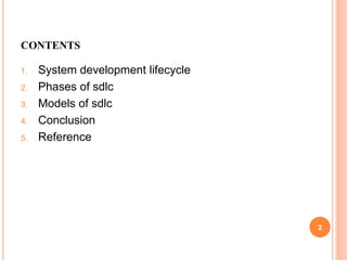 System development life cycle | PPTX