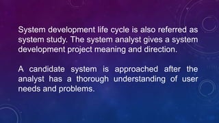 System development life_cycle | PPTX | Operating Systems | Computer ...
