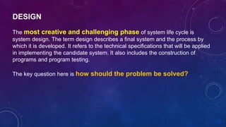 System development life_cycle | PPTX | Operating Systems | Computer ...