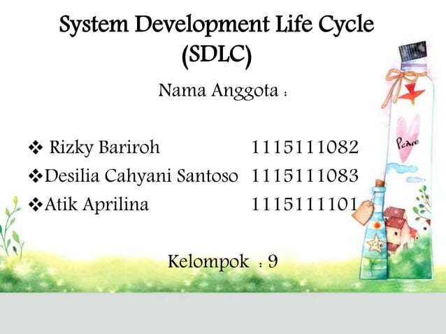 System development life cycle (sdlc) ppt | PPTX