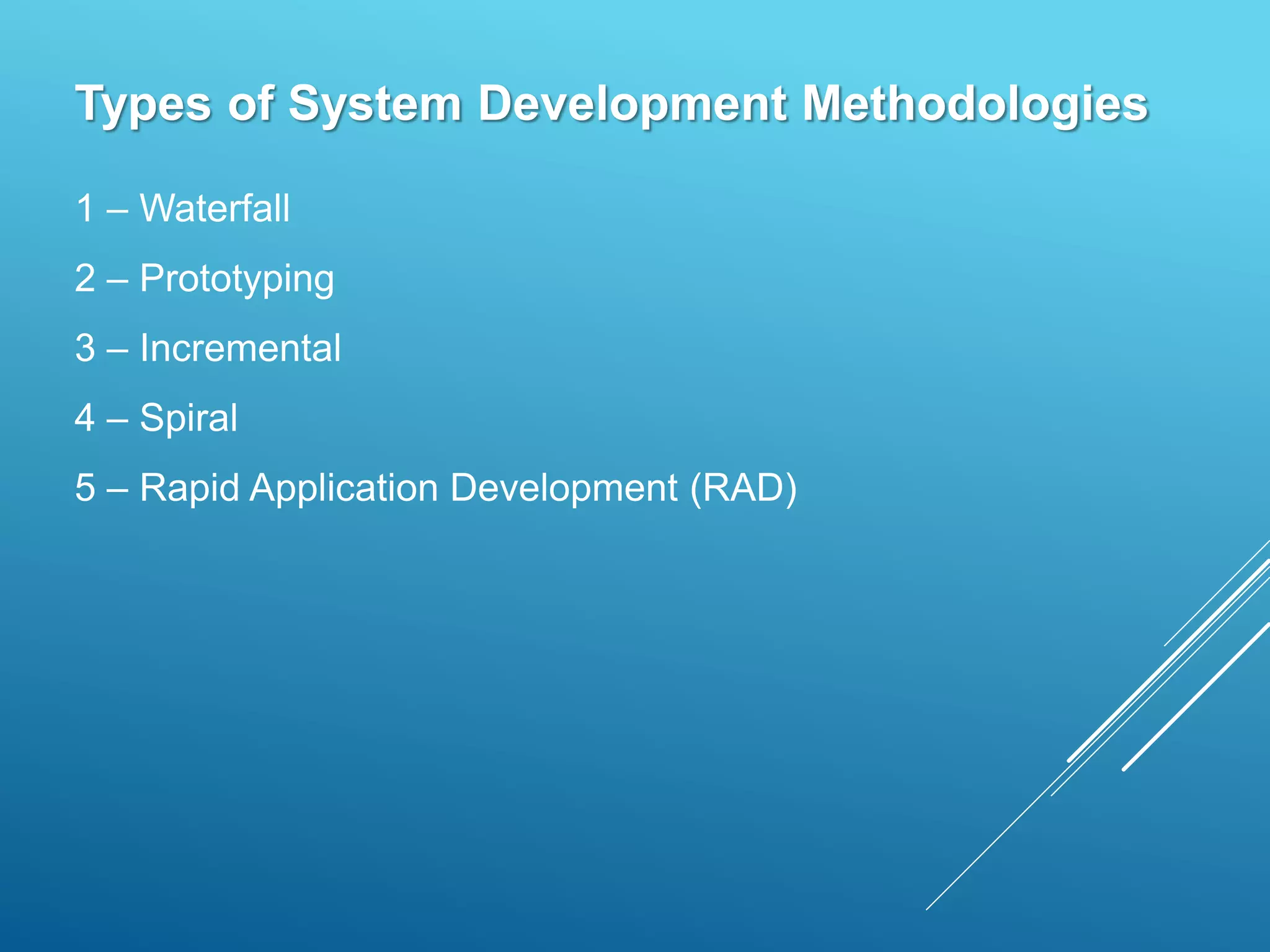 System development methodologies | PPSX