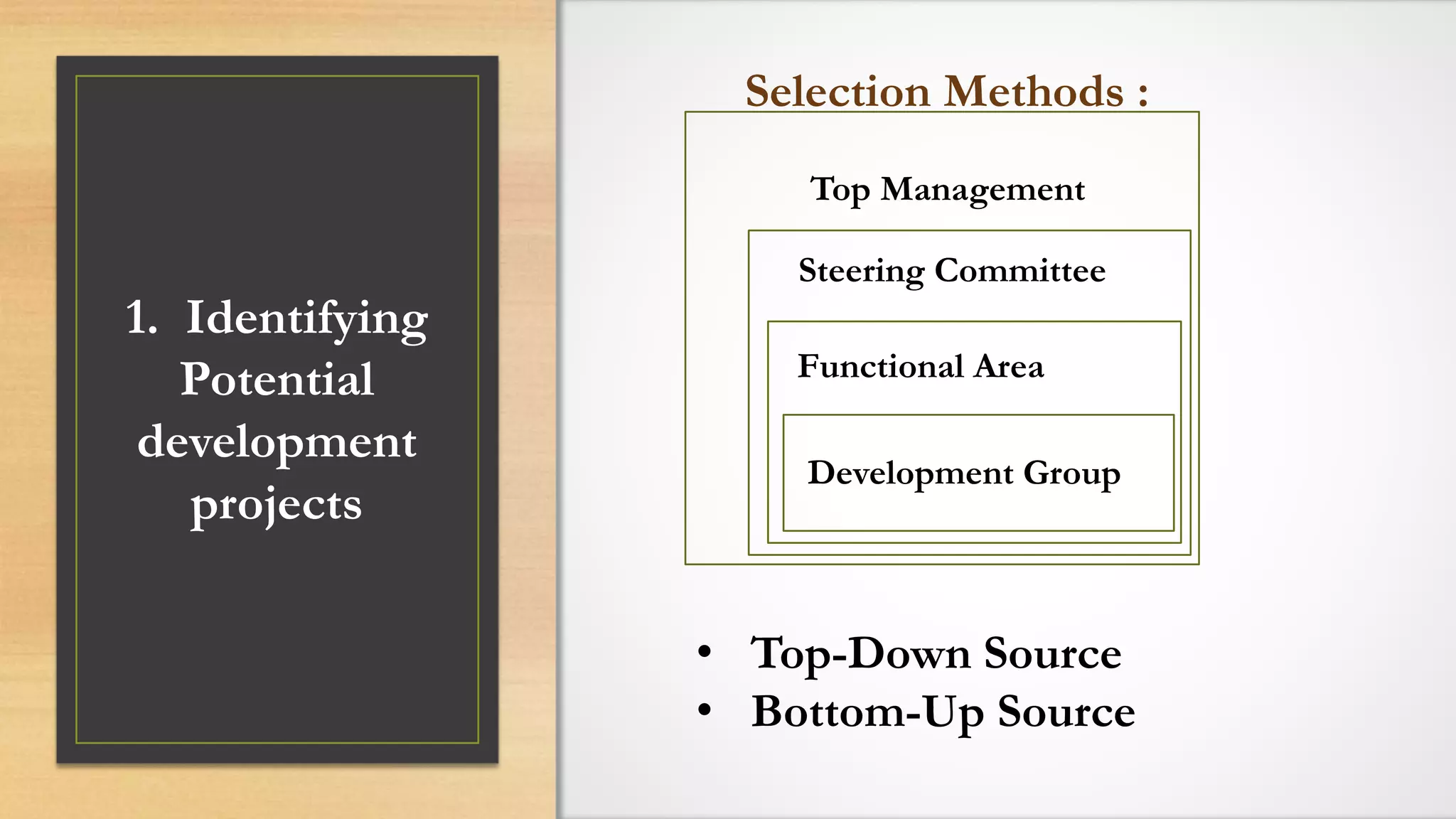 Identifying and Selecting System Development Project | PPTX