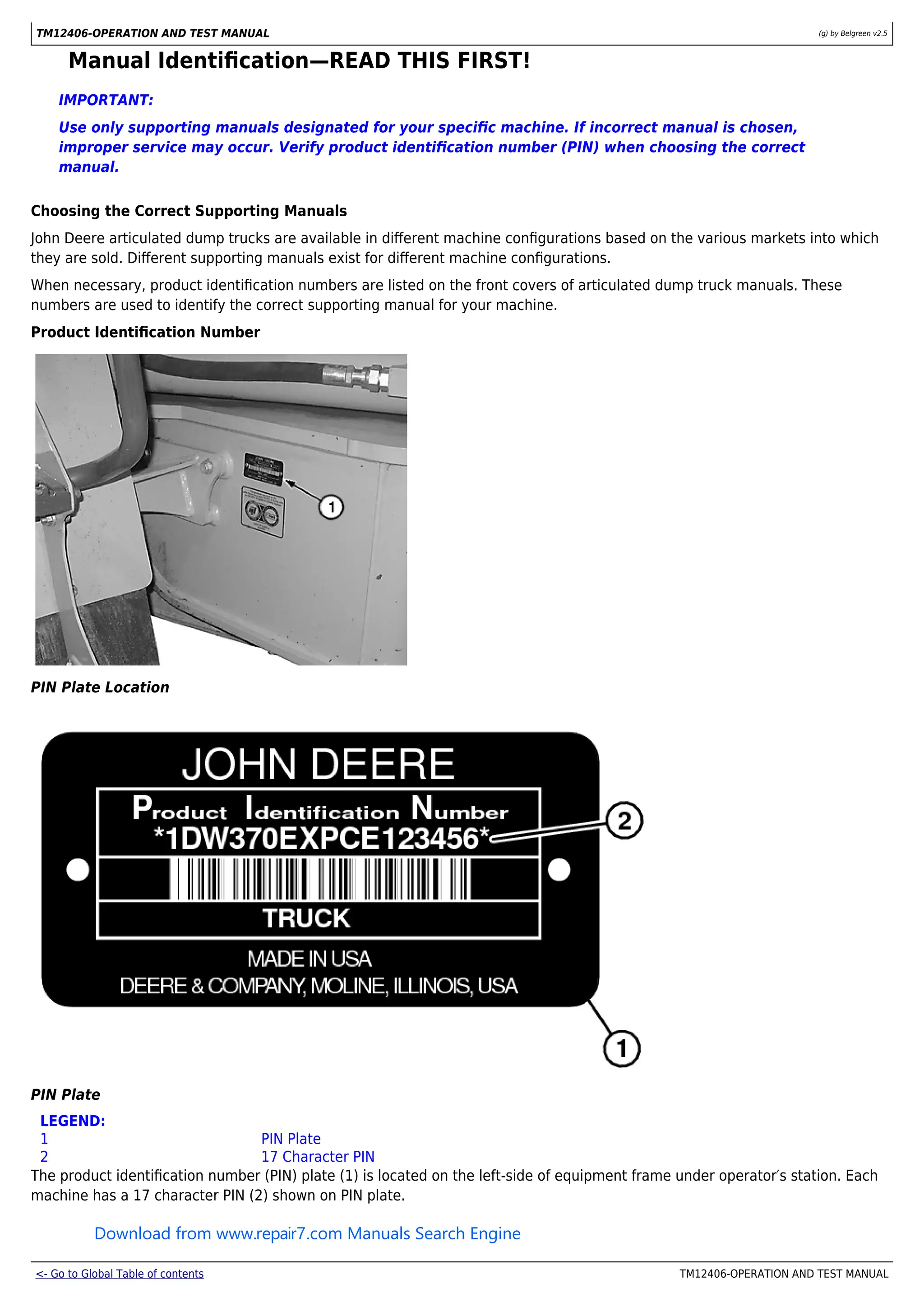 System Diagrams John Deere 370E 410E 460E Repair Manual.pdf