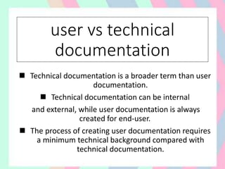 System documentation (system analysis and design) | PPTX