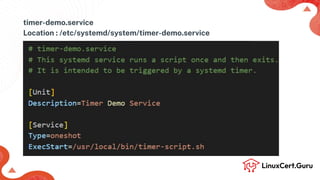 Configure and Manage Systemd Timers- RHCSA (RH134).pdf