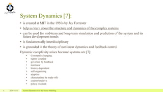 System Dynamics And the Nexus Modeling | PDF