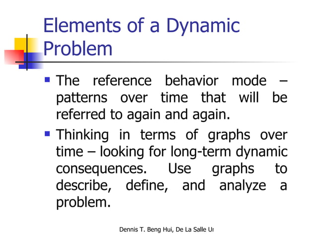 Introduction to System Dynamics
