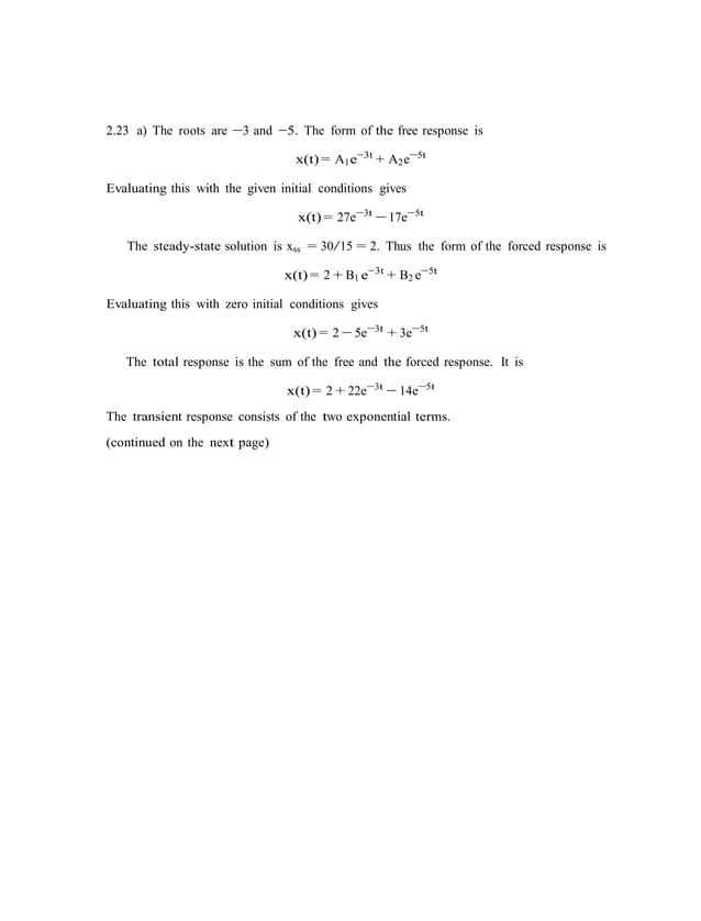 System dynamics 3rd edition palm solutions manual | PDF | Operating Systems | Computer Software ...