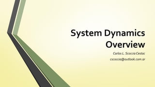System dynamics overview | PDF