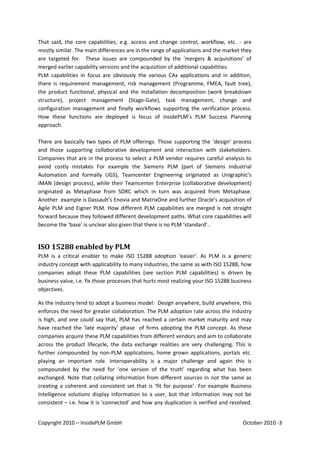 System Engineering ISO 15288 Supported by PLM | PDF