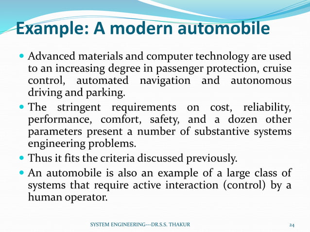 System Engineering Unit-1 | PPTX | Operating Systems | Computer Software and Applications