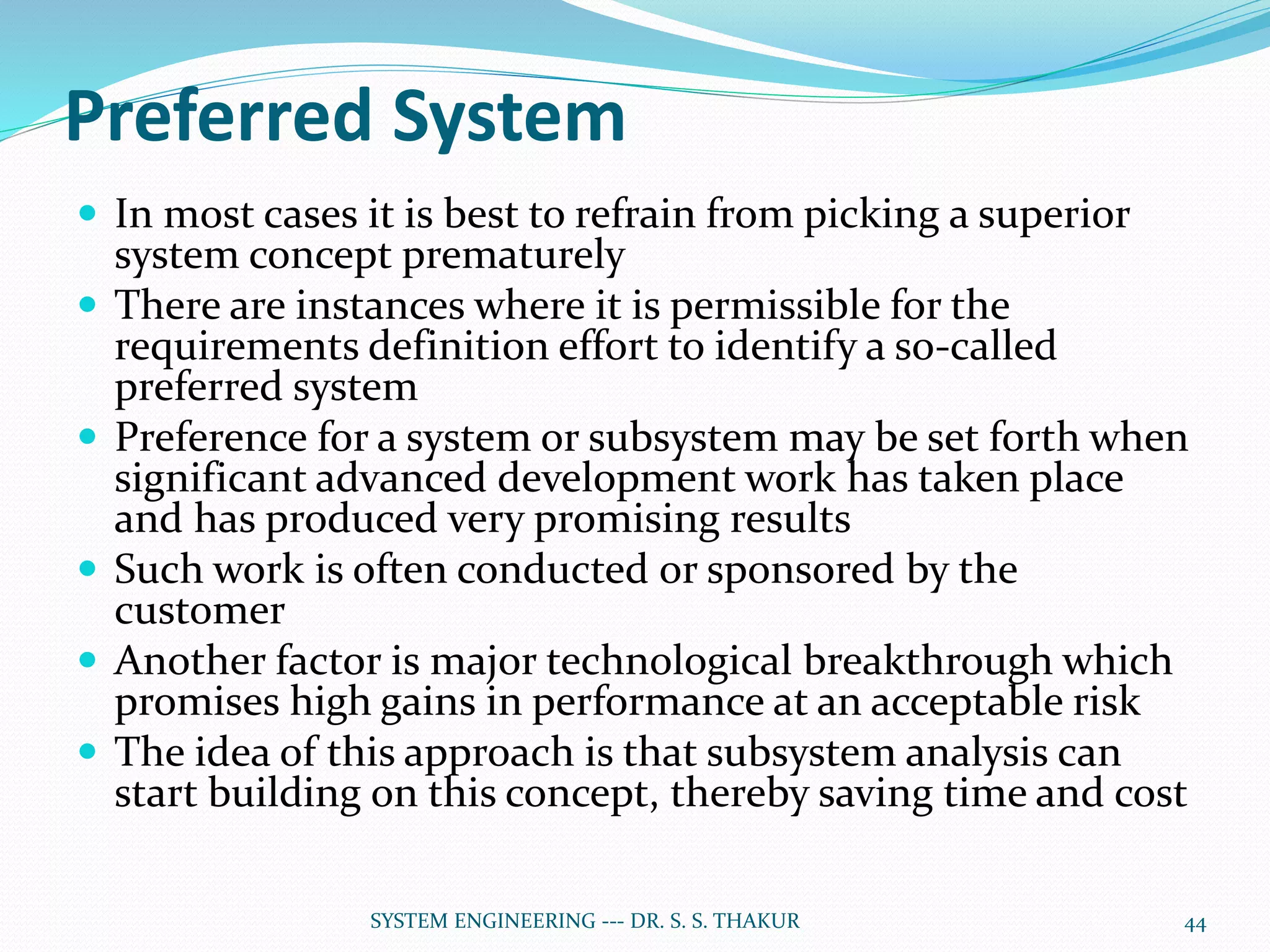 System Engineering Unit-3 | PPTX