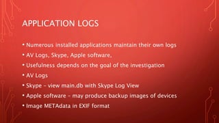 System Event Logs | PPTX