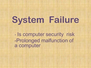 System failure | PPTX