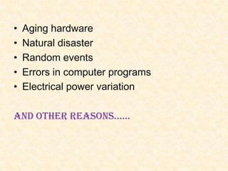 System failure | PPTX