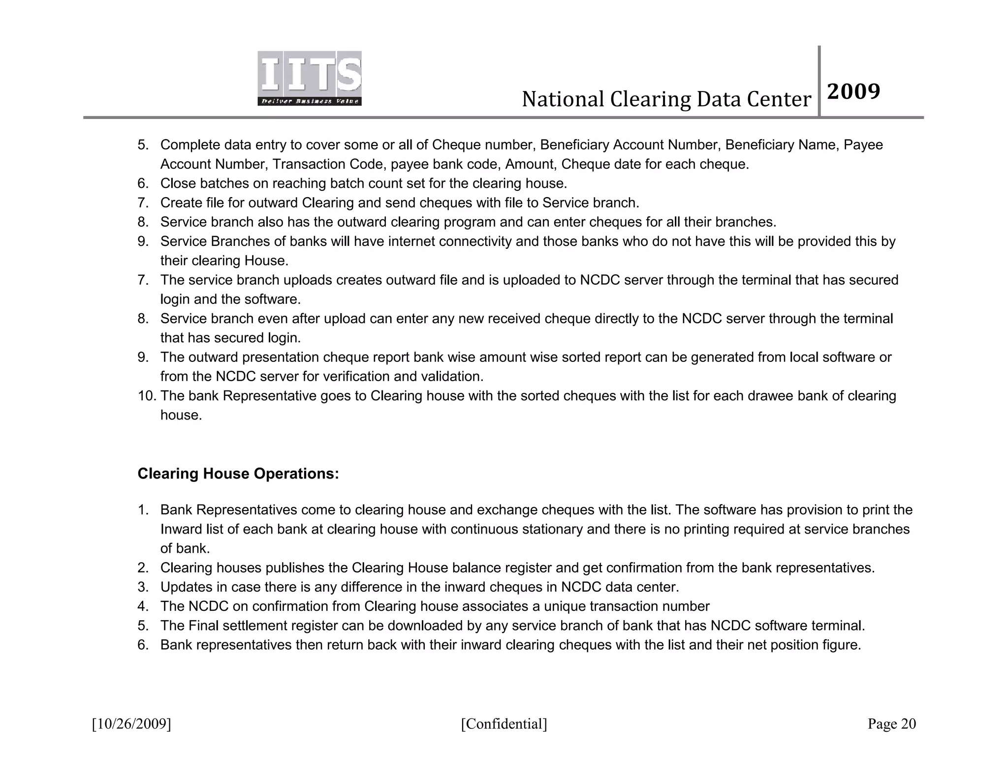 Indian bank clearing System from manual to CTS Cheque Truncation Grid ...