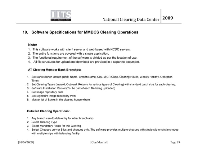 Indian bank clearing System from manual to CTS Cheque Truncation Grid ...
