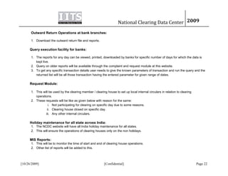 Indian bank clearing System from manual to CTS Cheque Truncation Grid ...